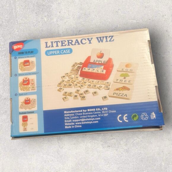 BOHS | Toys | Bohs English Literacy Wiz Fun Game Upper Case Sight Words ...